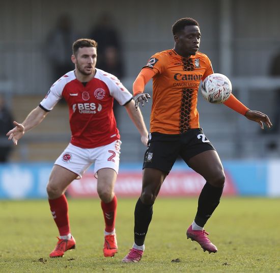 David Tutonda Barnet Lewie Coyle Fleetwood Editorial Stock Photo ...