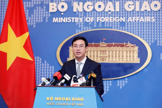 Ngo Toan Thang Deputy Spokesperson Vietnamese Editorial Stock Photo ...