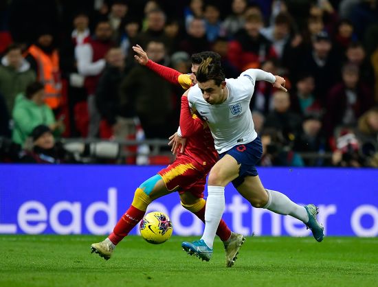 Ben Chilwell England Vladimir Jovovic Montenegro Editorial Stock Photo ...