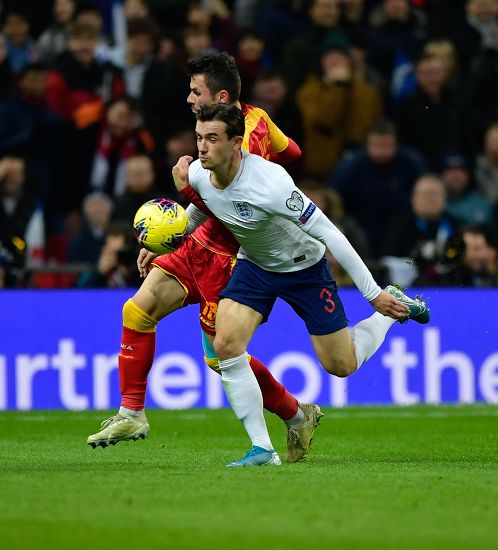 Ben Chilwell England Vladimir Jovovic Montenegro Editorial Stock Photo ...