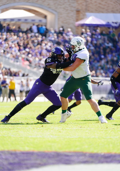 Baylor Bears Offensive Lineman Jackson Kimble Editorial Stock Photo ...