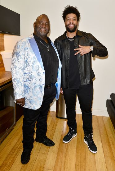 Lavell Crawford Deray Davis Backstage Editorial Stock Photo - Stock ...