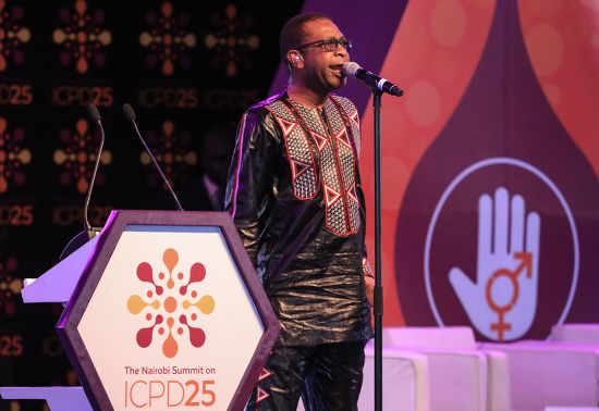 Senegalese Singer Former Culture Minister Youssou Editorial Stock Photo ...
