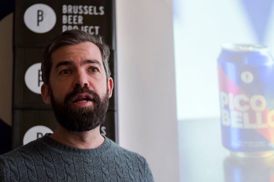 Sebastien Morvan Brussels Beer Project Introduces Editorial Stock Photo ...