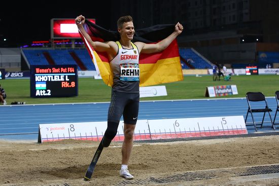 Markus Rehm Germany Celebrates After Winning Editorial Stock Photo ...