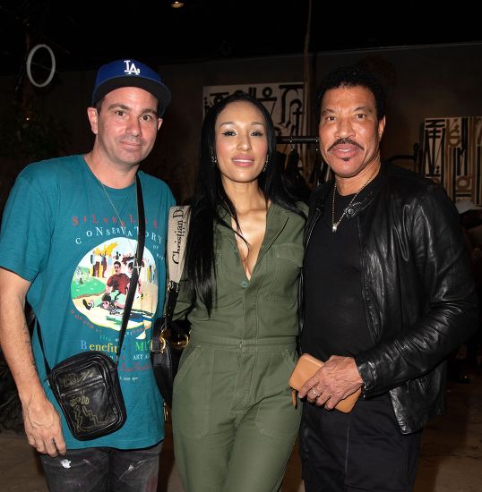 Danny Minnick Lisa Parigi Lionel Richie Editorial Stock Photo - Stock ...
