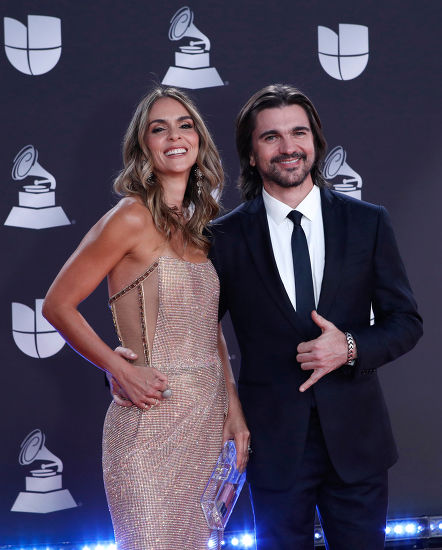 Juanes R His Wife Karen Martinez Editorial Stock Photo - Stock Image ...