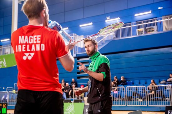Irelands Sam Magee Coach Daniel Magee Editorial Stock Photo - Stock ...