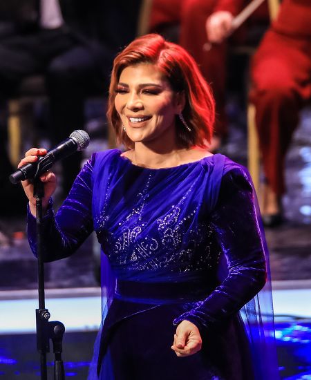 Syrian Singer Assala Nasri Performs During Editorial Stock Photo ...