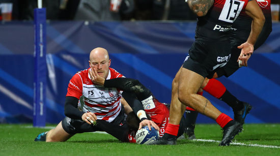 Gloucester Vs Toulouse Gloucesters Joe Simpson Editorial Stock Photo ...