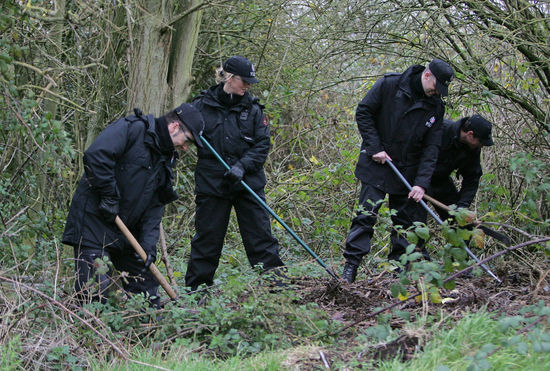 Searchers Kent Police Search Area Around Editorial Stock Photo - Stock ...