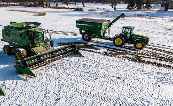 Aerial Photo Made Drone Shows Farm Editorial Stock Photo - Stock Image ...