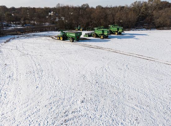 Aerial Photo Made Drone Shows Farm Editorial Stock Photo - Stock Image ...
