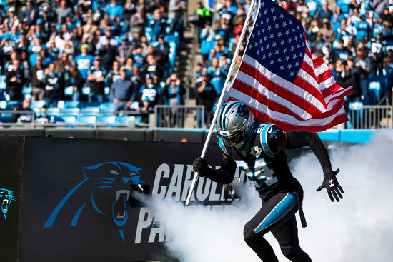 Carolina Panthers Cornerback James Bradberry 24 Editorial Stock Photo ...