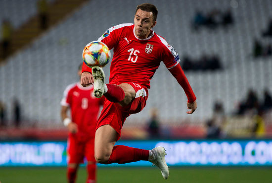 Milan Rodic Serbia Manages High Ball Editorial Stock Photo - Stock ...