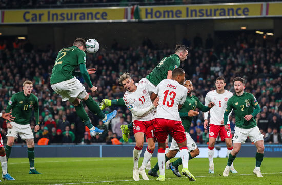 Republic Ireland Vs Denmark Irelands Matt Editorial Stock Photo - Stock ...