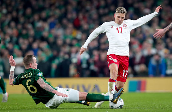 Republic Ireland Vs Denmark Irelands Glenn Editorial Stock Photo ...