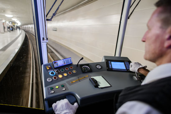 Subway Train Driver Peter Fechner During Editorial Stock Photo - Stock ...