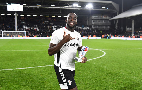 Aboubakar Kamara Fulham Celebrates Man Match Editorial Stock Photo ...