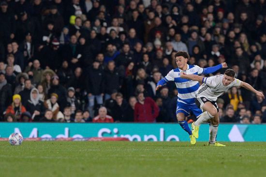 Tom Cairney Fulham Luke Amos Queens Editorial Stock Photo - Stock Image ...