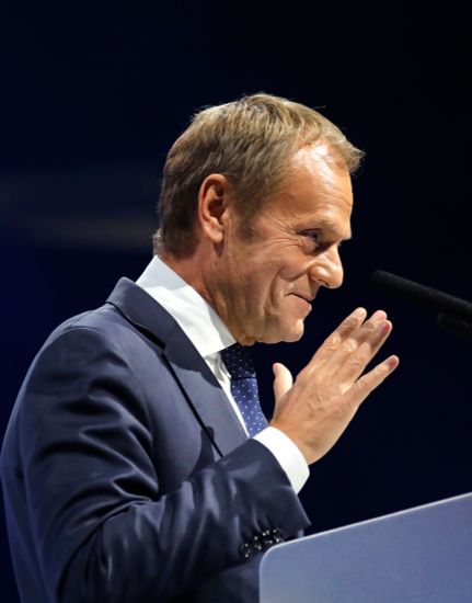 New Elected Epp President Donald Tusk Editorial Stock Photo - Stock ...