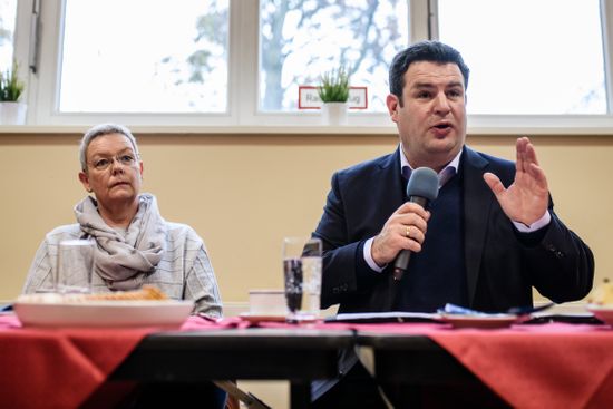 Cleaning Lady Activist Against Low Wages Editorial Stock Photo - Stock ...