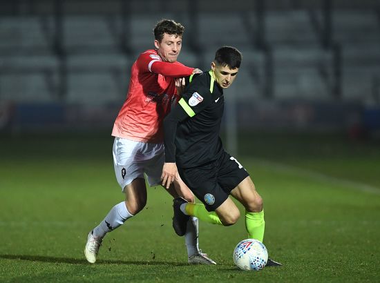 Danny Whitehead Salford City Connor Kirby Editorial Stock Photo - Stock ...
