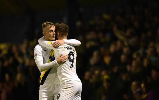 Matty Taylor Oxford United Celebrating His Editorial Stock Photo ...