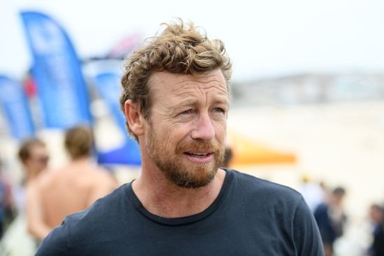 Australian Actor Simon Baker Attends Paddle Editorial Stock Photo ...