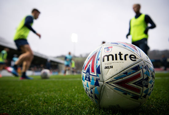 Efl Mitre Delta Match Ball Editorial Stock Photo - Stock Image ...