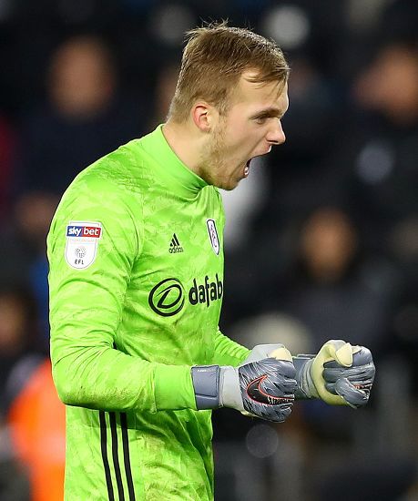 Goalkeeper Marek Rodak Fulham Celebrates Second Editorial Stock Photo ...