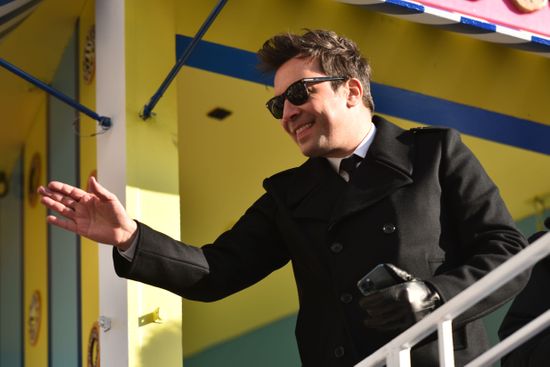 Jimmy Fallon Rides On Float Editorial Stock Photo - Stock Image ...
