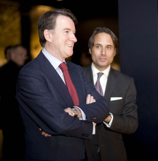 Peter Mandelson Adam Parr Ceo Williams Editorial Stock Photo - Stock ...