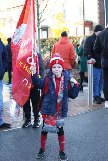 Young Liverpool Fan Awaits Premier League Editorial Stock Photo - Stock ...