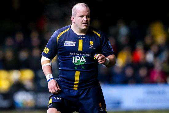 Callum Black Worcester Warriors Editorial Stock Photo - Stock Image ...