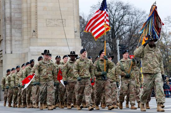 Detachment Us Army Formed By Members Editorial Stock Photo - Stock ...