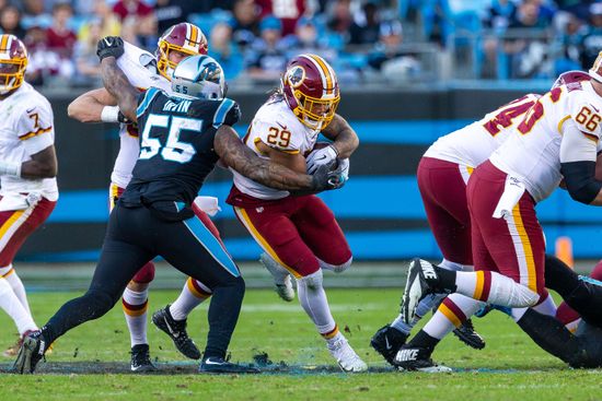 Washington Redskins Running Back Derrius Guice Editorial Stock Photo ...