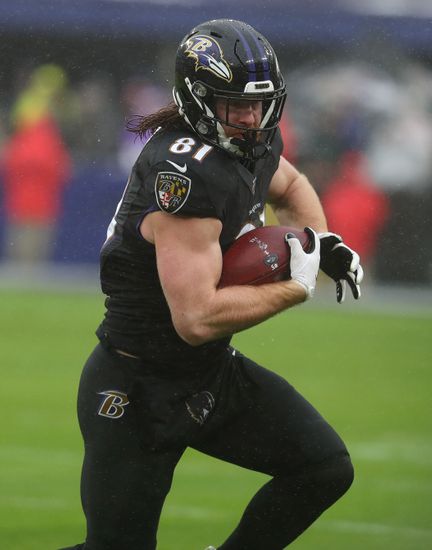 Baltimore Ravens Te Hayden Hurst 81 Editorial Stock Photo - Stock Image ...
