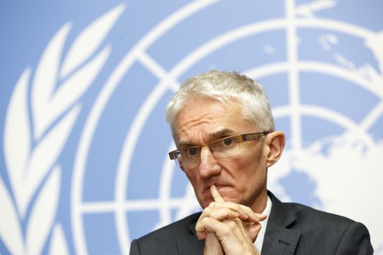 Mark Lowcock Un Undersecretarygeneral Humanitarian Affairs Editorial ...