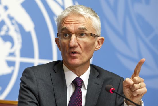 Mark Lowcock Un Undersecretarygeneral Humanitarian Affairs Editorial ...