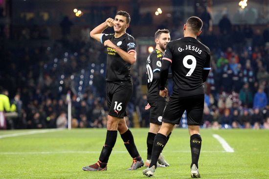 Manchester City Midfielder Rodri 16 Celebrates Editorial Stock Photo ...