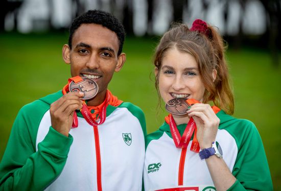 Irelands Efrem Gidey His Bronze Medal Editorial Stock Photo - Stock ...