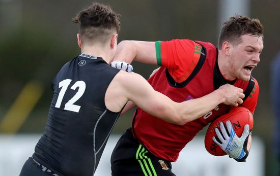 Dublins Matt Grogan Tackles Matt Ruane Editorial Stock Photo - Stock ...