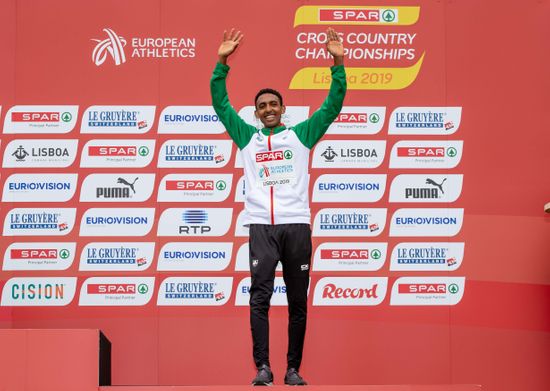 Irelands Efrem Gidey His Bronze Medal Editorial Stock Photo - Stock ...