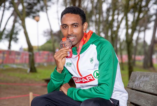 Irelands Efrem Gidey His Bronze Medal Editorial Stock Photo - Stock ...