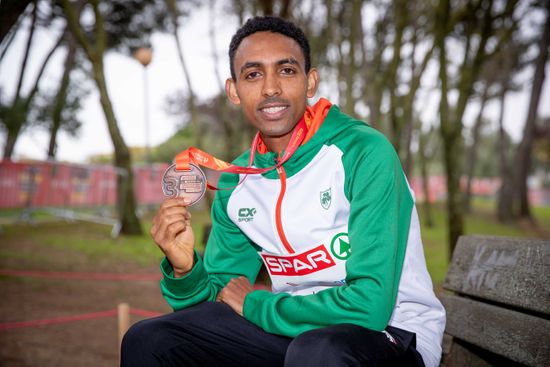 Irelands Efrem Gidey His Bronze Medal Editorial Stock Photo - Stock ...