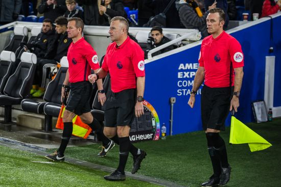Marc Perry Assistant Referee Jonathan Moss Editorial Stock Photo ...