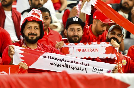 Bahrain Fans Cheer Before 24th Arabian Editorial Stock Photo - Stock ...