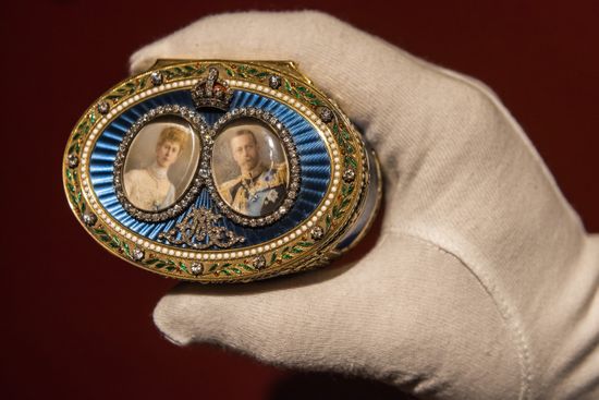 George V Royal Snuff Box Et Editorial Stock Photo - Stock Image ...