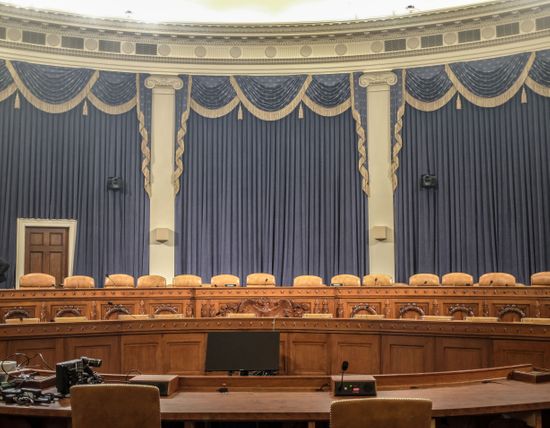 Empty Hearing Room After United States Editorial Stock Photo - Stock ...